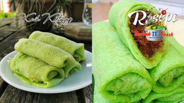 Resepi Paling Senang Buat Kuih Ketayap Lembut Dan Sedap - Sinaran Wanita