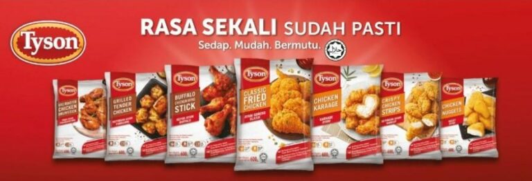 Produk Ayam Jenama Tyson - Menjadi Pilihan Seisi Keluarga - Sinaran Wanita
