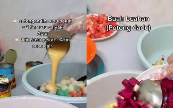Resepi Kuah Koktail Buah Viral, Semudah ABC Je - Sinaran Wanita