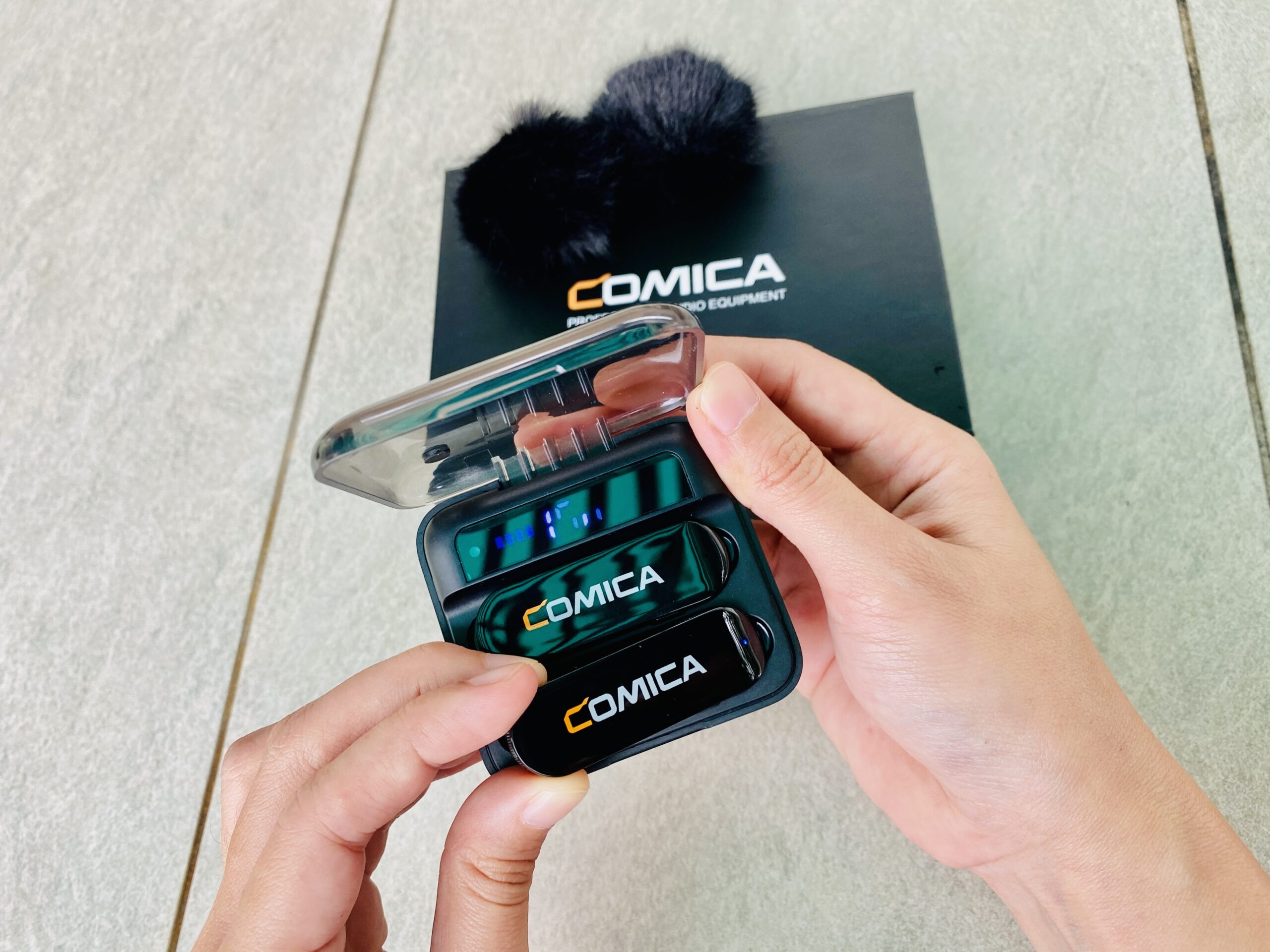 Menyesal Lambat Tahu. COMICO Vimo S-MI, Mikrofon Tanpa Wayar kecil ...